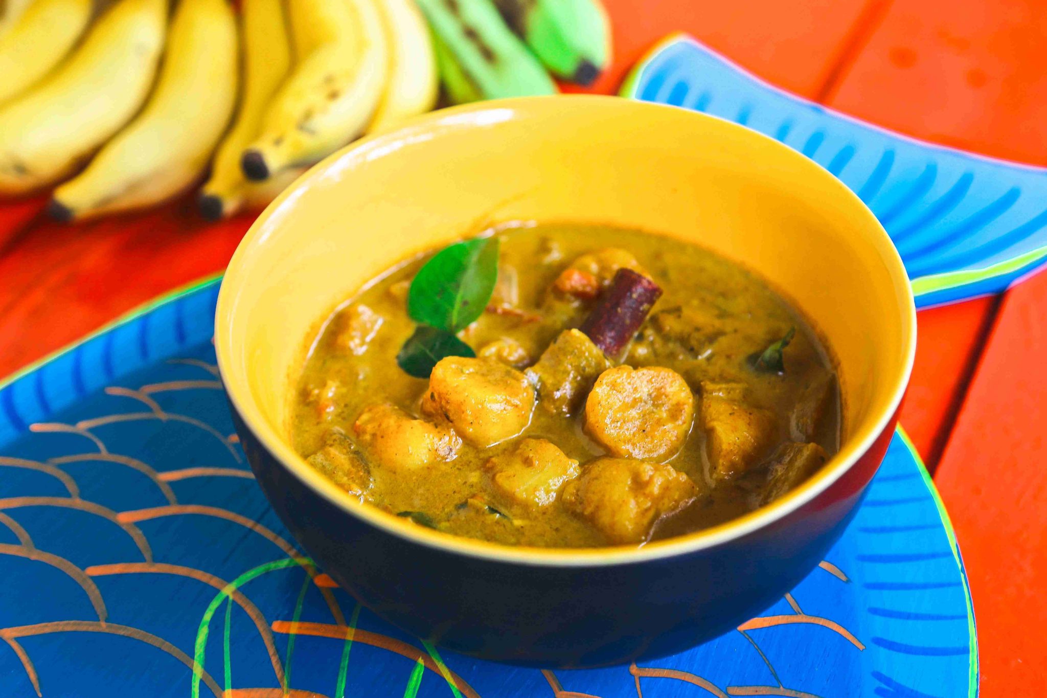 Creole Banana and Eggplant Curry | ThePepperCook