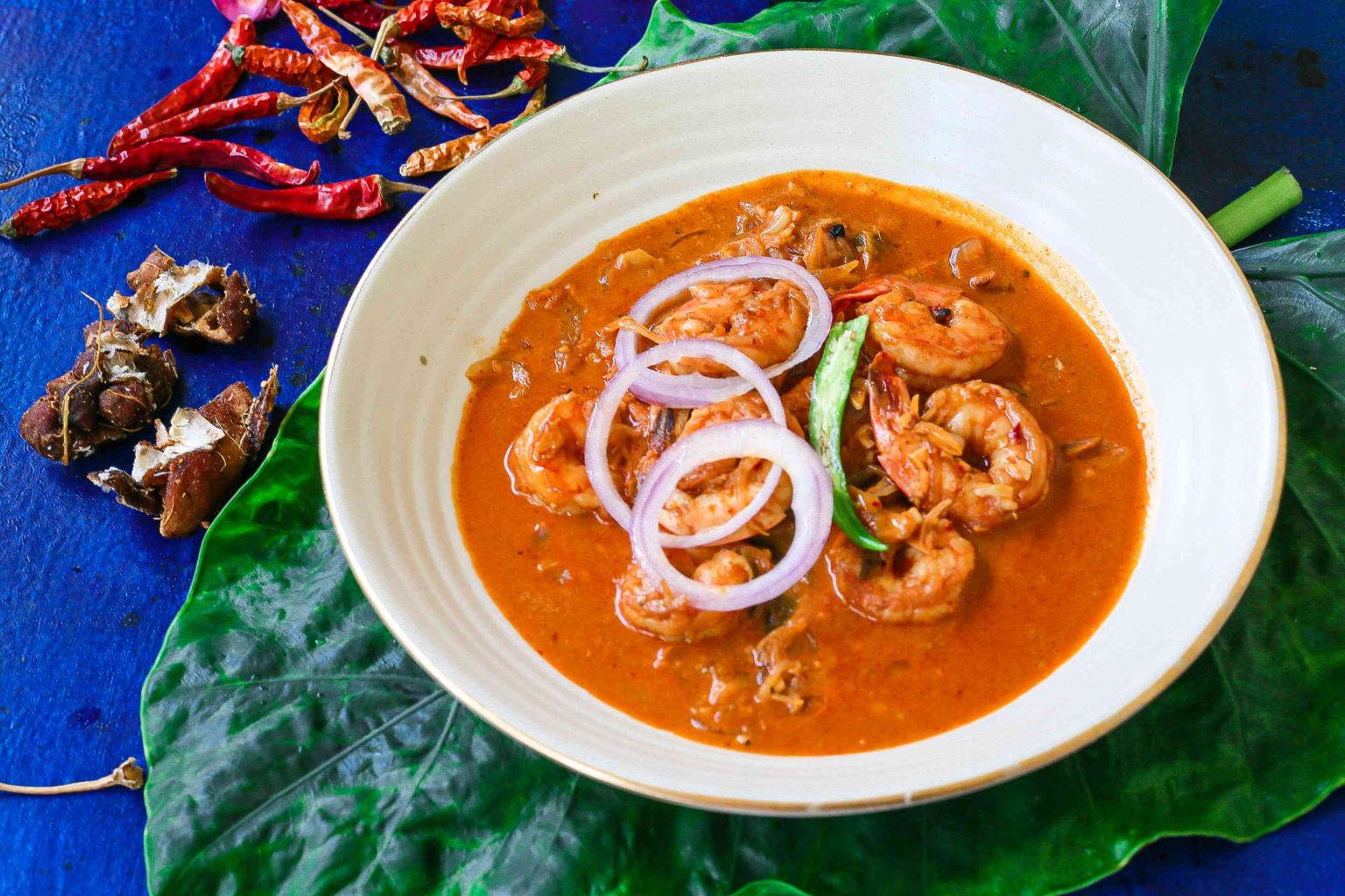 Prawns in Tamarind Coconut Curry | The Pepper Cook
